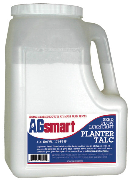 100% TALC SEED LUBRICANT - 8 POUND CONTAINER