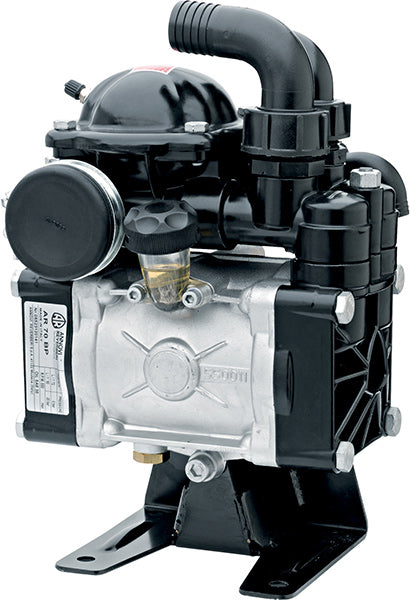 AR70 LOW PRESSURE TWIN DIAPHRAGM PUMP - SP VERSION WITH FLANGE TO ATTA