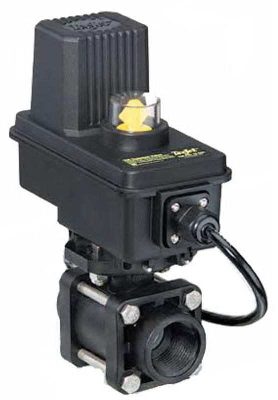 TEEJET 12V BALL VALVE - 2 WAY VALVE WITH 1" FEMALE NPT THREAD - HAS SI